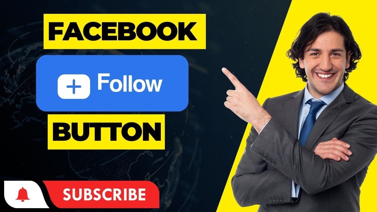 How to add follow button on facebook profile - YouTube