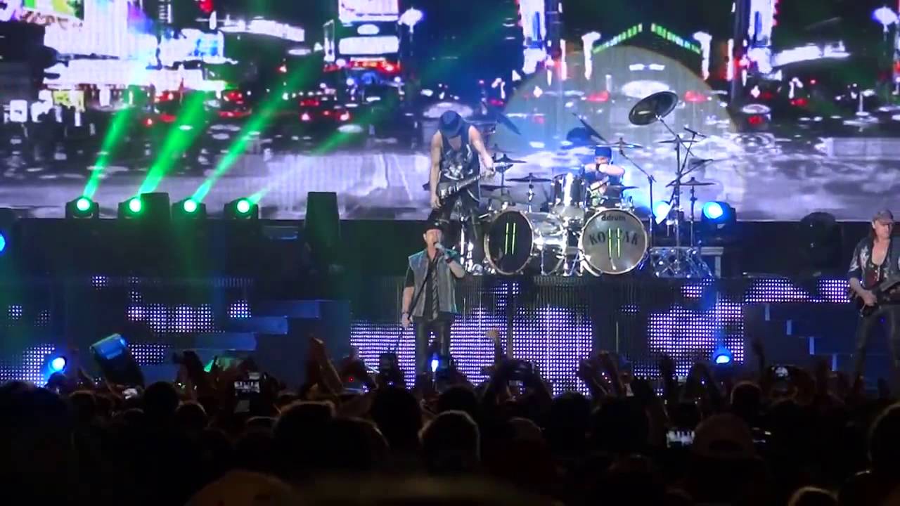 Scorpions - Big City Nights - Bahrain - Mark Cross on Drums - YouTube