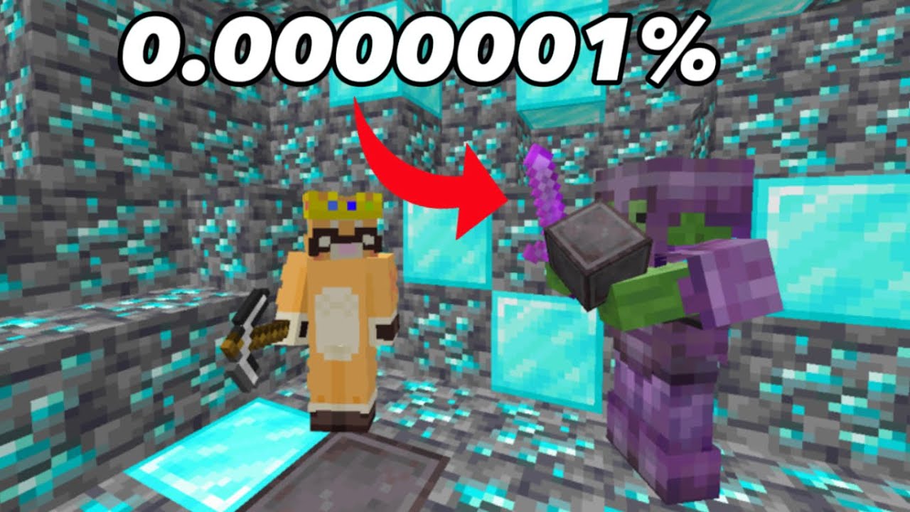 I became the luckiest Minecraft player….(1) - YouTube