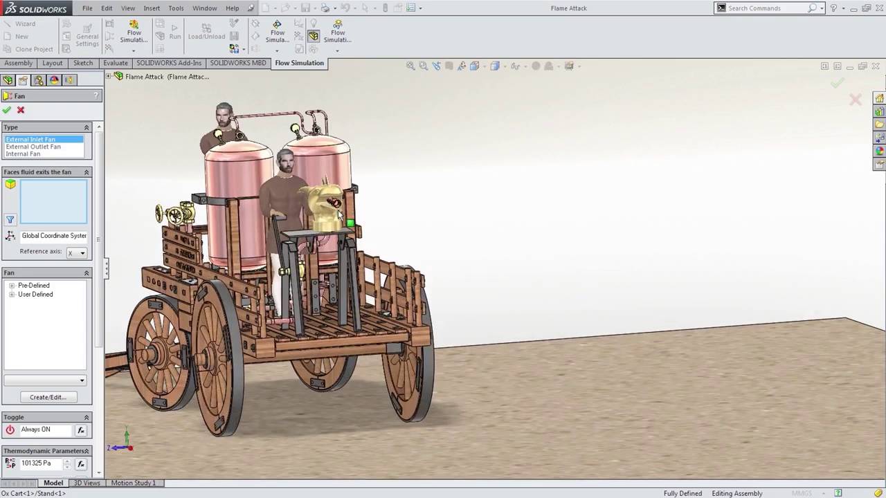 SOLIDWORKS Flow simulation y Game of Thrones - YouTube