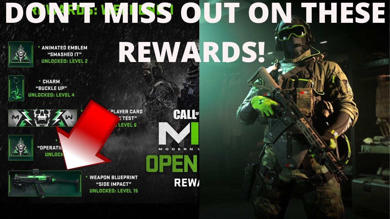 MW2 BETA PRE-DOWNLOAD DATE CONFIRMED AND NEW EARNABLE BETA REWARDS ...