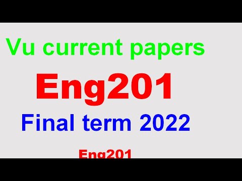 eng201 final term currently paper spring 2022| eng201 final term ...