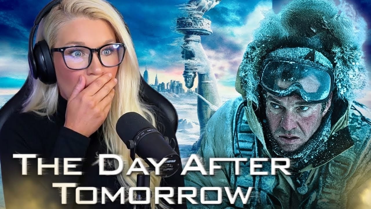 "I have never felt so freaking cold! Reacting to The Day After Tomorrow ...