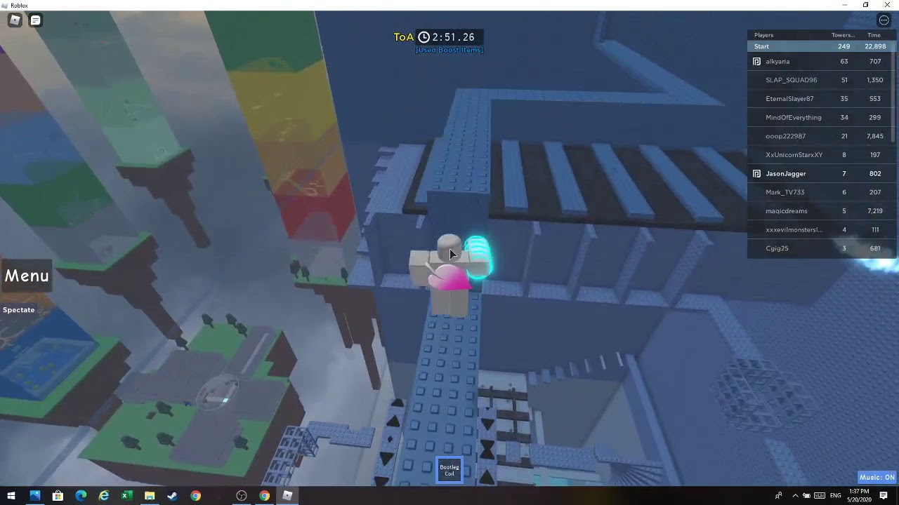 JToH ToA Speedrun 4:21.89 coil used - YouTube