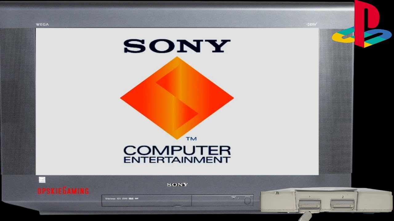 SONY PLAYSTATION ONE BOOT UP SCREEN - YouTube