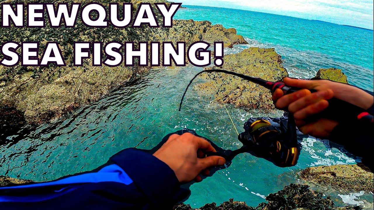 Sea Fishing in NEWQUAY, CORNWALL! 🌊 (4K) - YouTube