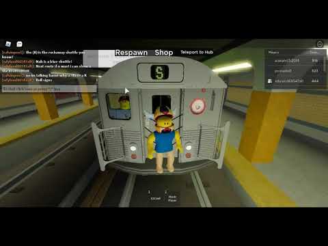 ST:FE Roblox:Riding a broken door R38 (+rollsign scrolling) - YouTube