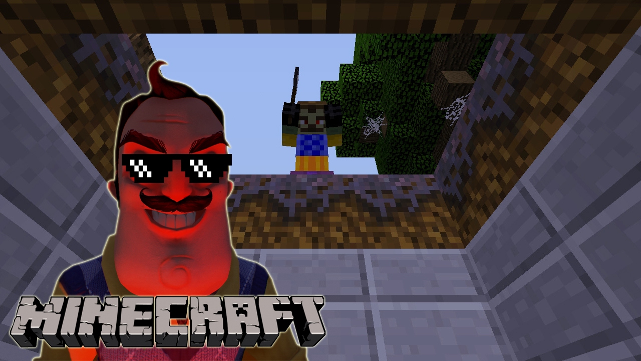 HELLO NEIGHBOR versi Minecraft - YouTube