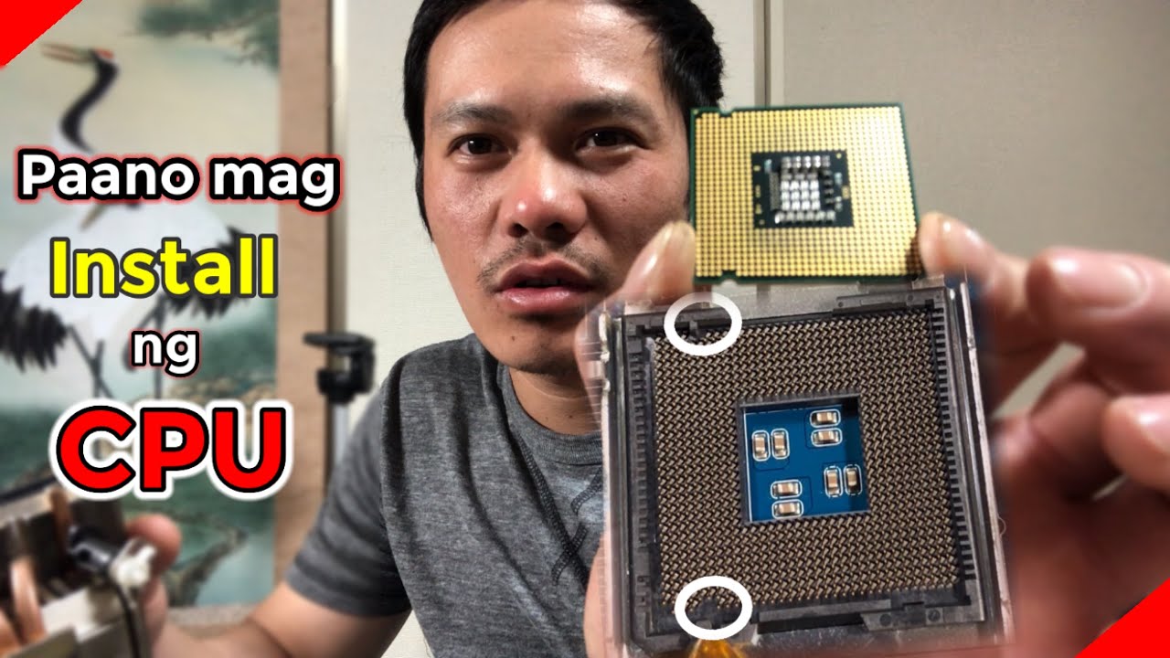 How to Install CPU/Processor 👈[Paano mag Install ng Processor]👉 Easy ...