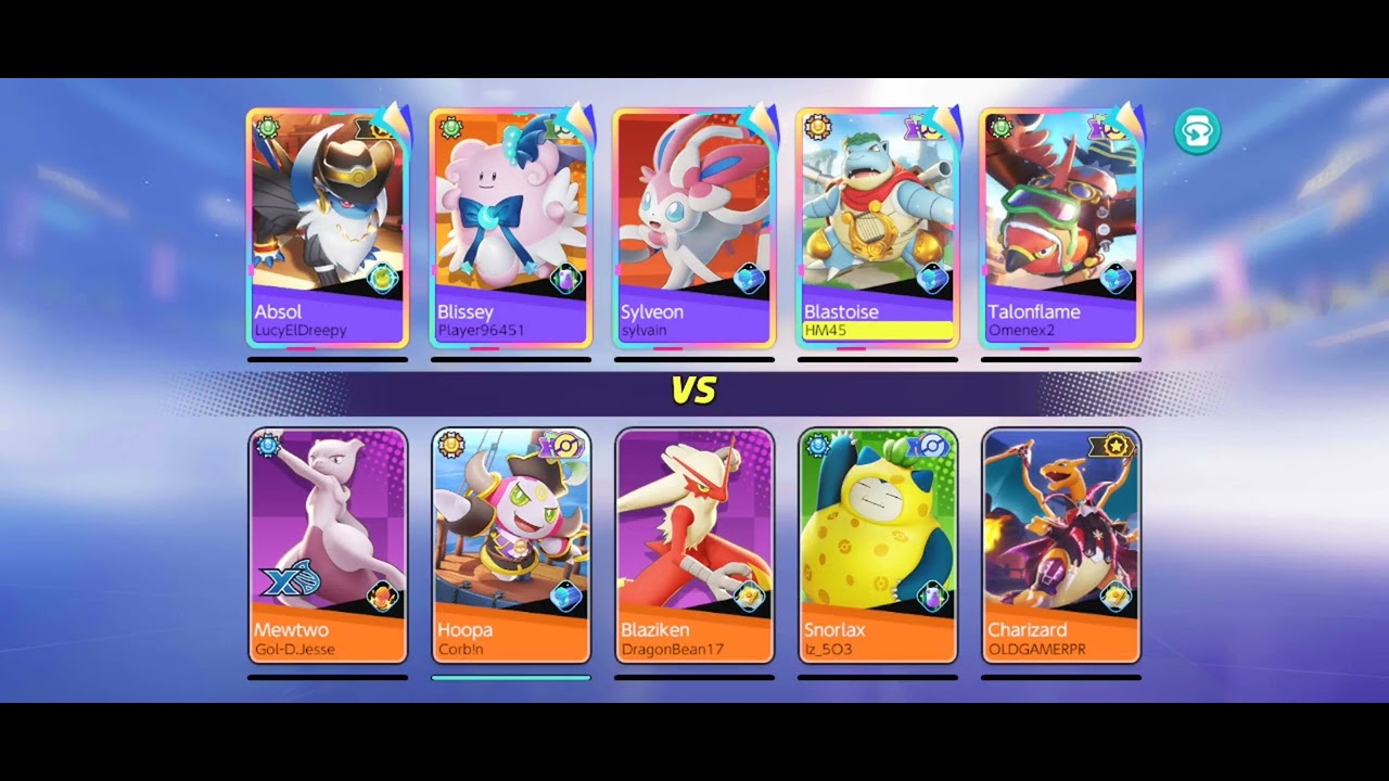 Pokemon Unite! HM45 Trainer Draft Pick Challenge ends early due to Idle ...