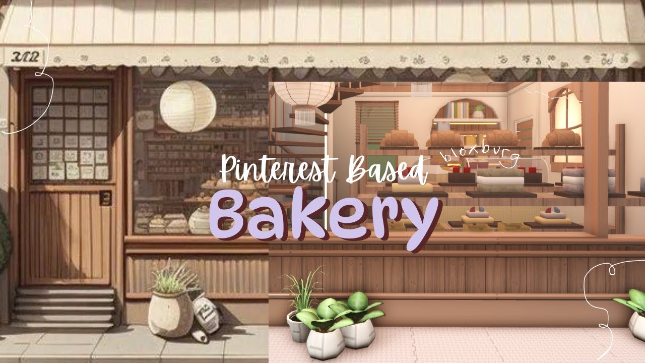 building a bakery in bloxburg - YouTube
