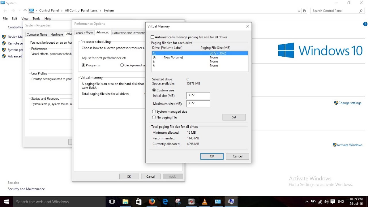 How to create virtual Ram[কিভাবে কম্পিউটারের ভার্চুয়াল র‍্যাম বাড়ানো ...