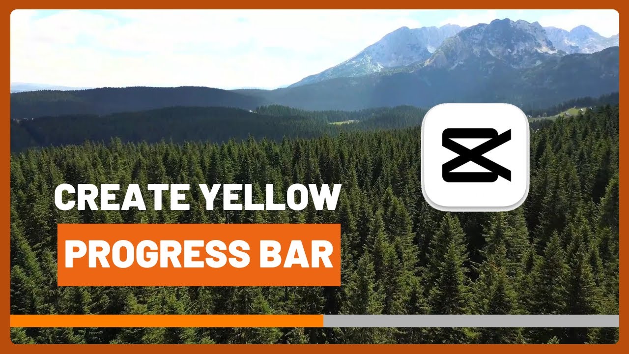 How to Create an Animated Yellow Progress Bar in CapCut PC - YouTube