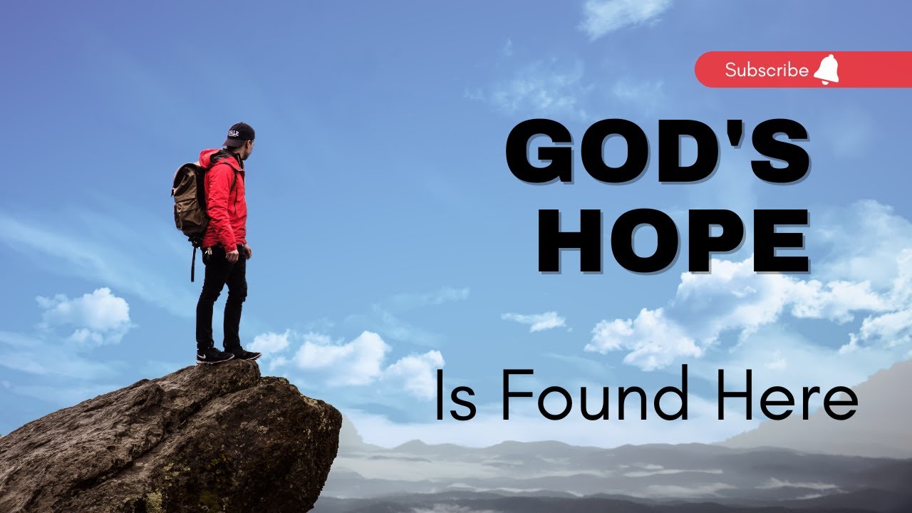 God's Hope is Found Here. (Daily Devotional) - YouTube