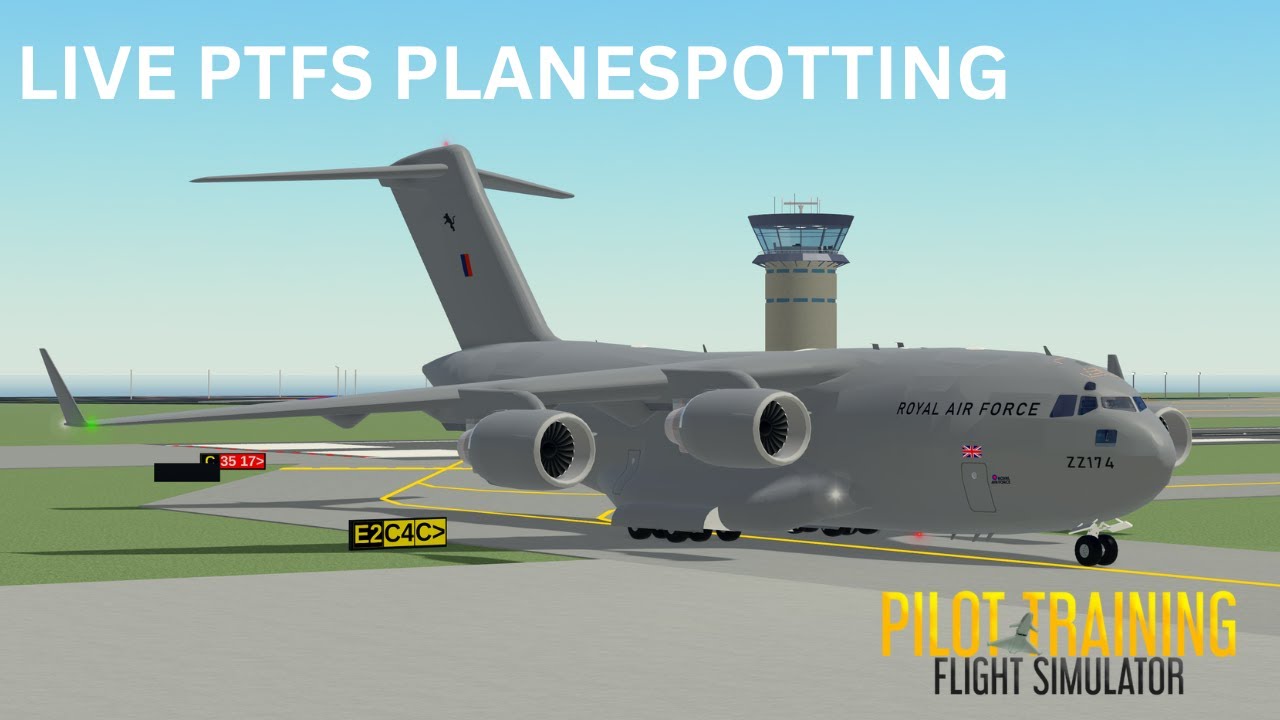 Live PTFS Planespotting - Exciting New Update! - YouTube