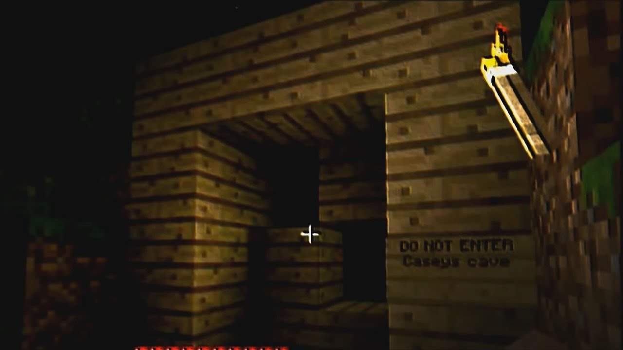Don't Enter inside Casey's Cave in Minecraft PE Horrifying secret ...