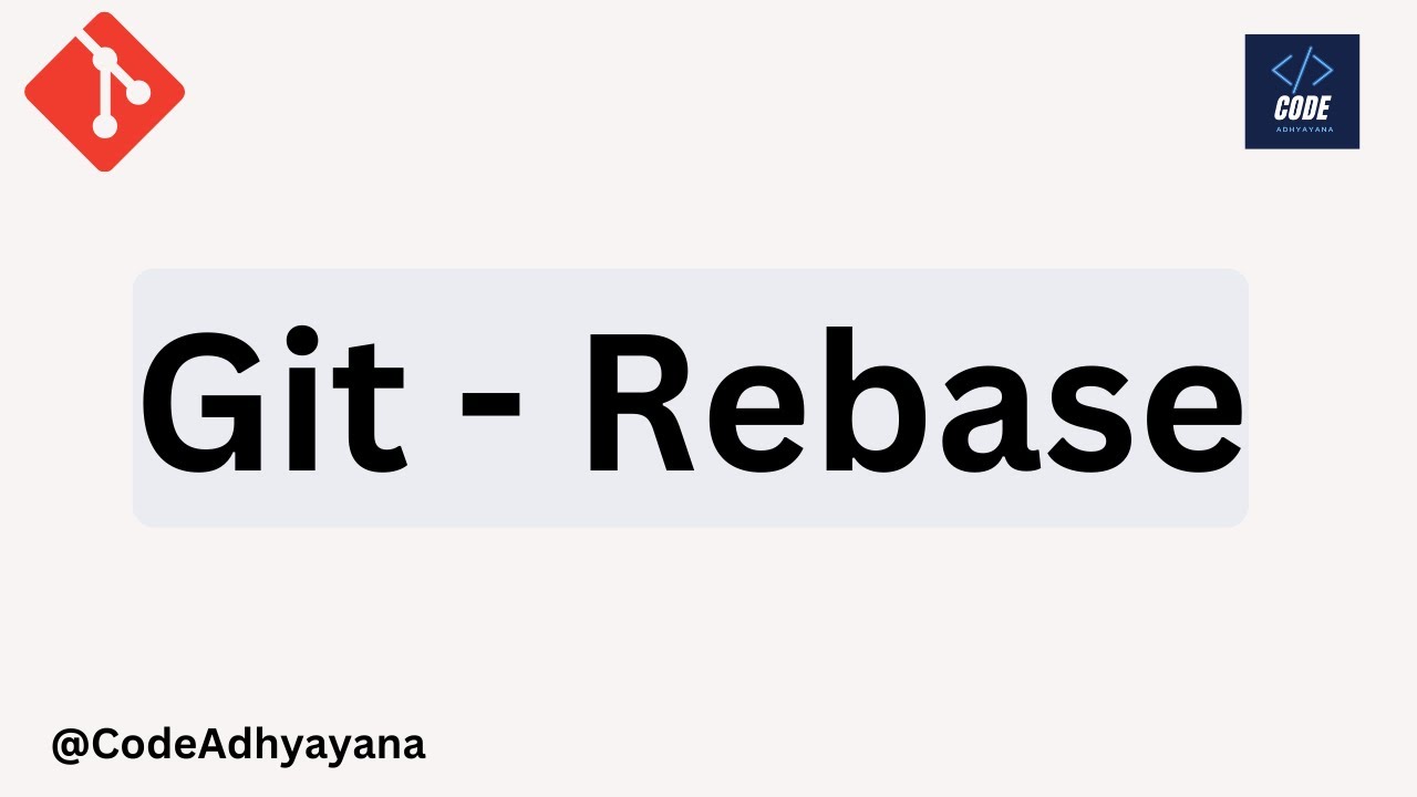 git rebase - YouTube