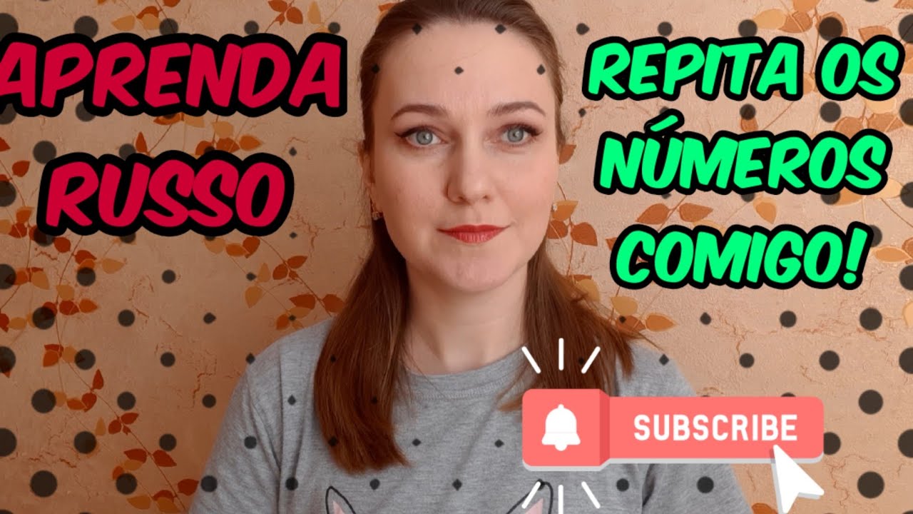 Aprenda russo | Repita comigo os números - YouTube