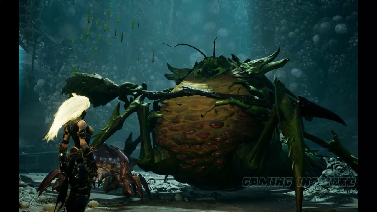 Darksiders III | Sloth: Lord of the Flies Boss Fight - YouTube