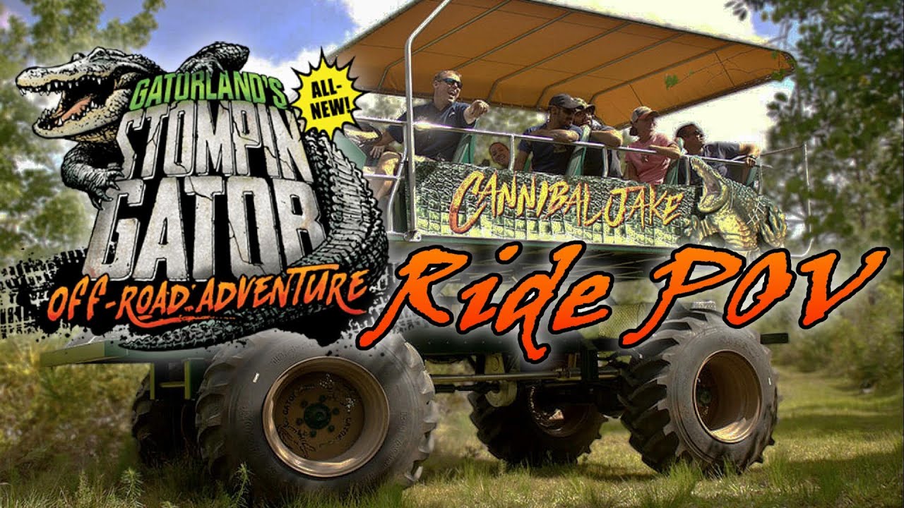 GatorLand's Stompin Gator Off Road Adventure Ride POV - YouTube