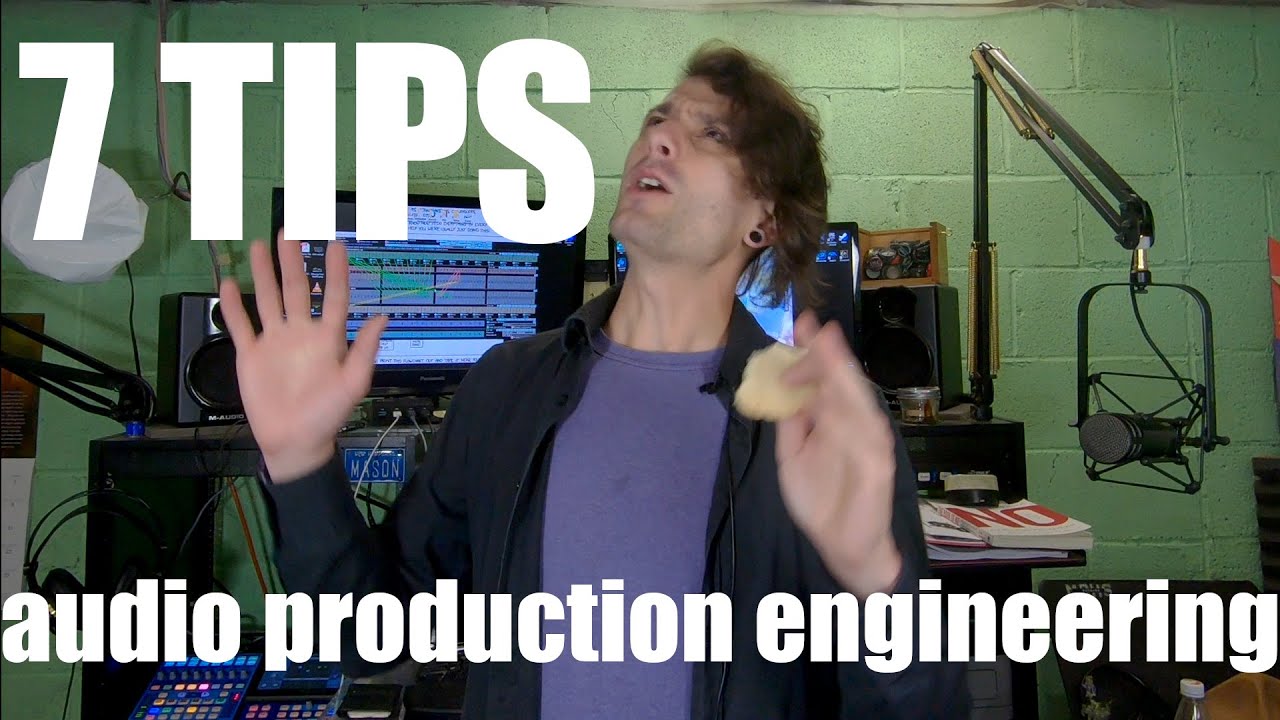 7 Things to Improve Your Audio Production Engineering Making (Beginner ...