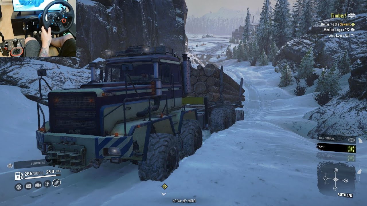 Timber - PLAD 450 - SnowRunner - YouTube