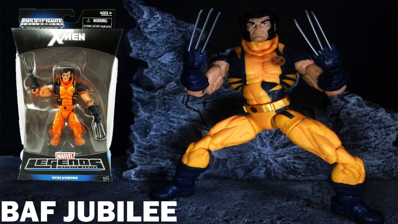 Wolverine * Unmasked * Baf Jubilee Marvel Legends Infinite Hasbro ...