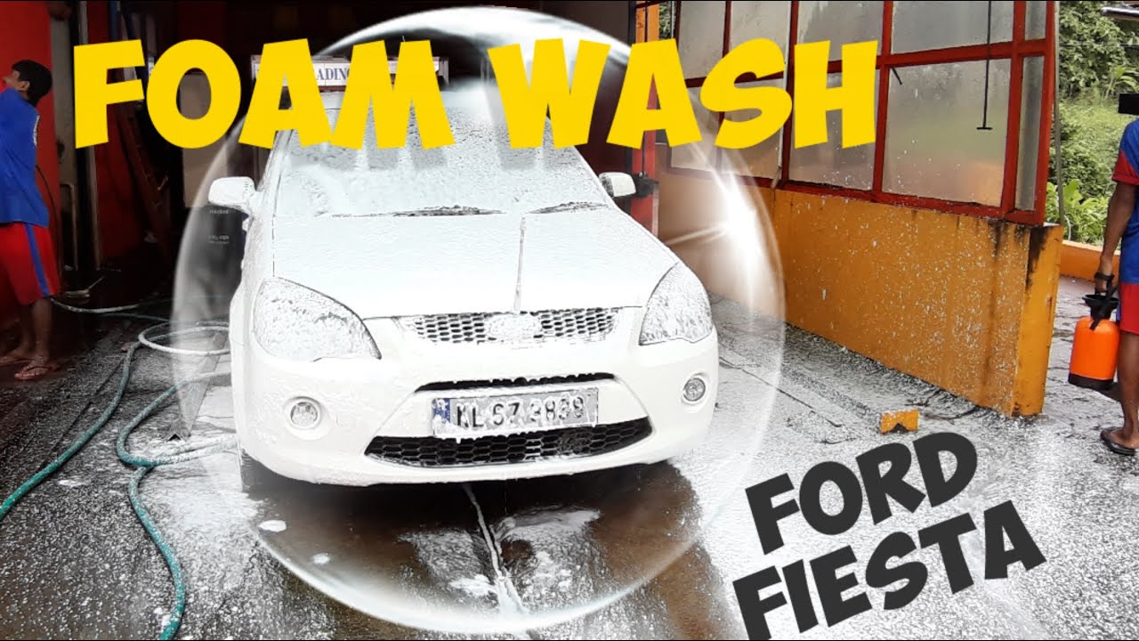 FOAM WASHING #Ford Fiesta classic - YouTube