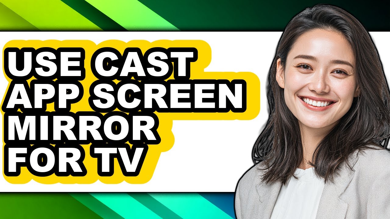 How to Use Cast App Screen Mirror for Tv - Full Guide - YouTube