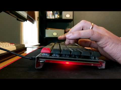 XD84 Gateron Blues / MOD-H stabilized keys / DSA Dolch