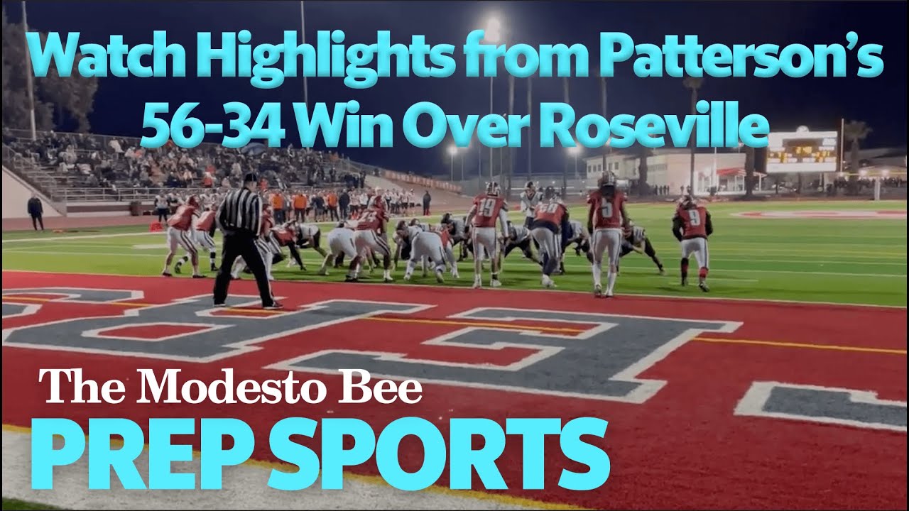 Watch Highlights of Patterson's 56-34 Win Over Roseville - YouTube