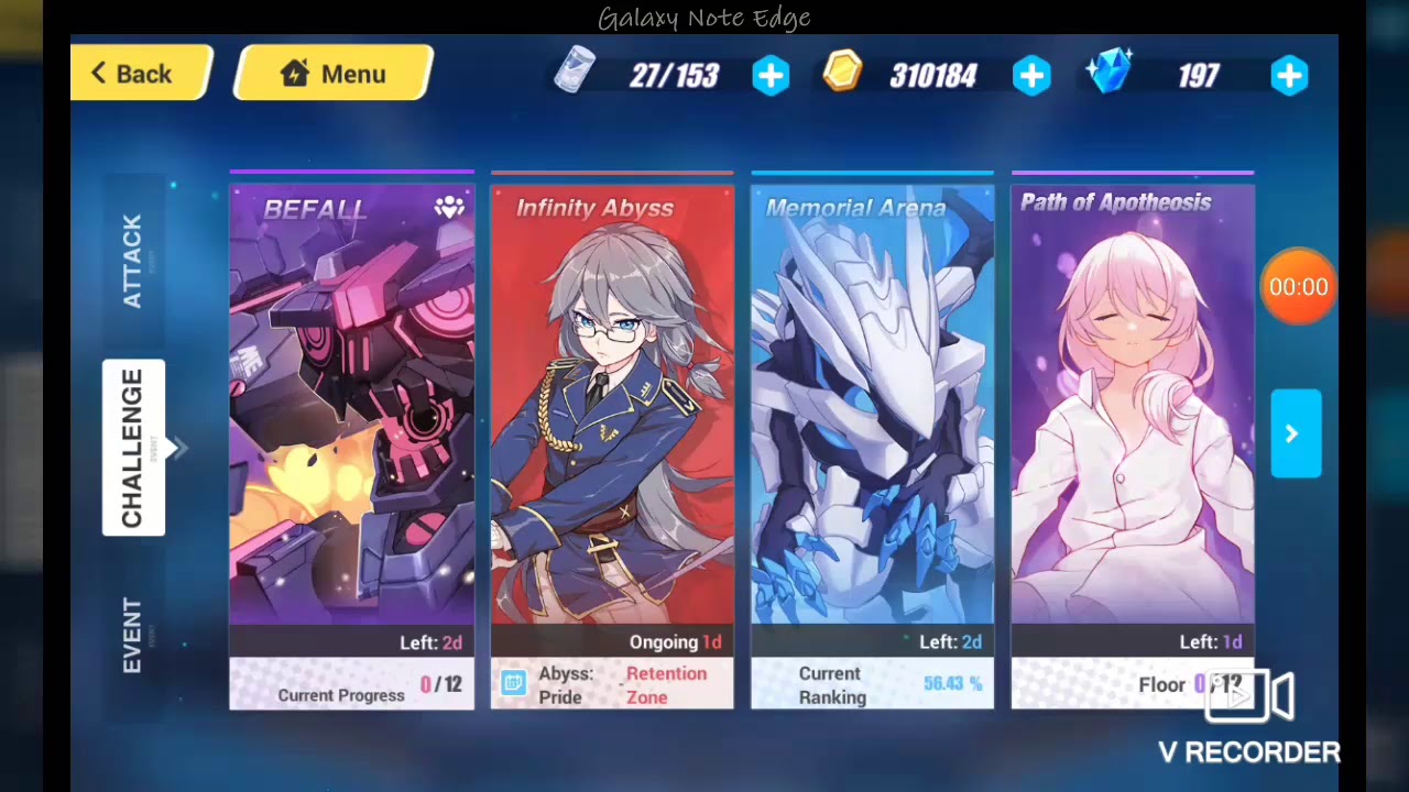 Hi3 Abyss Gameplay - YouTube