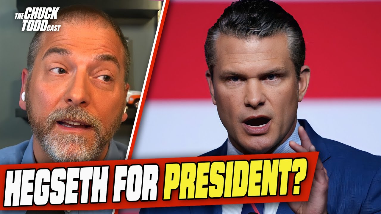 Will Pete Hegseth Run For President After Trump? | Chuck Todd Politics ...