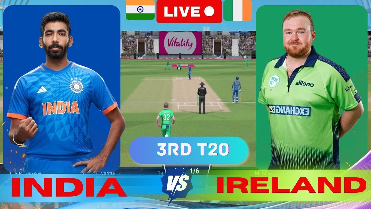 Live Match : India vs Ireland 3rd T20 I Live Score & Commentary | IND ...