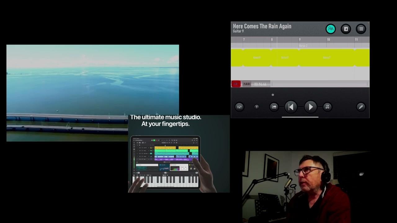 Session Band Acoustic 2 app Logic Pro 4 iPad Tutorial - YouTube