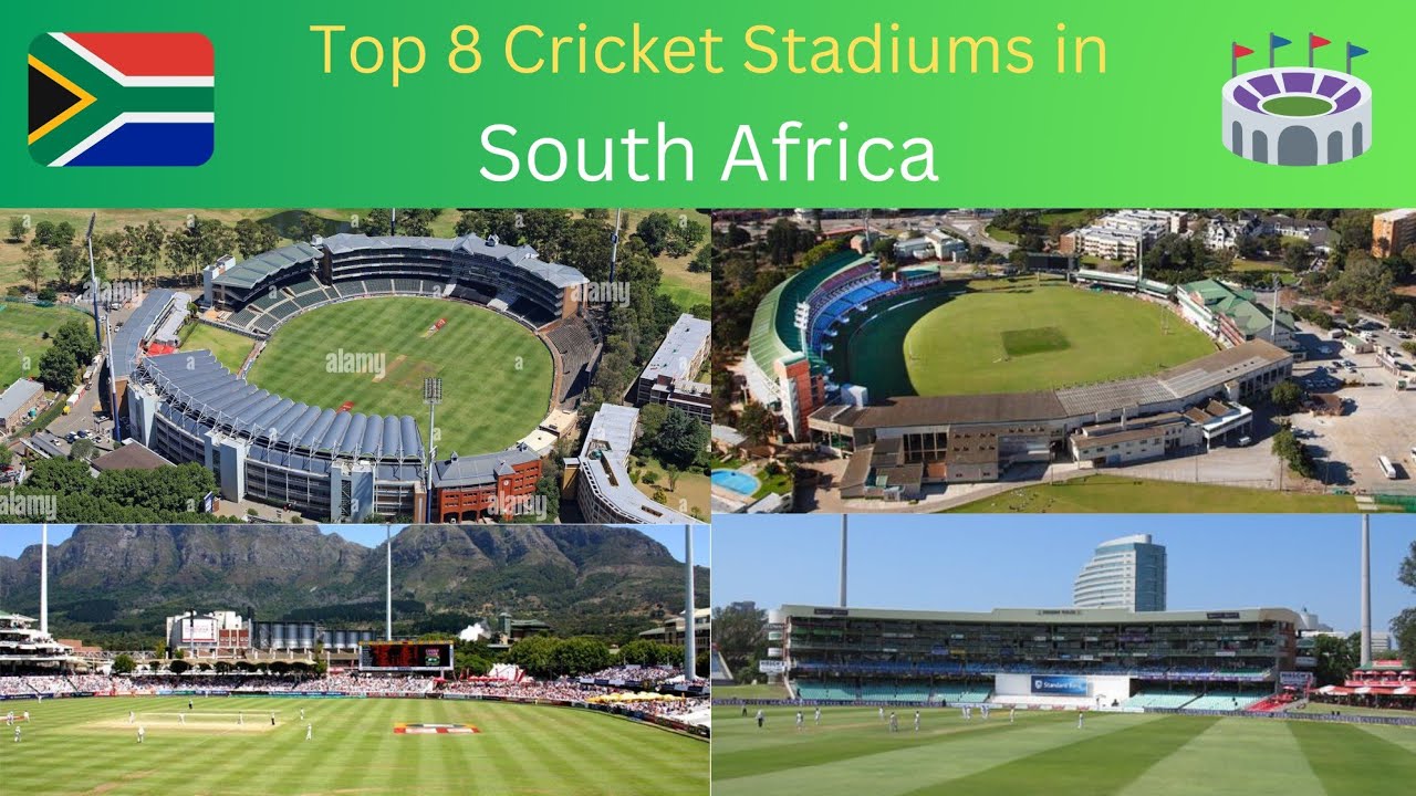 Top 8 Cricket Stadiums in South Africa 🇿🇦🏟️. South Africa ke biggest ...