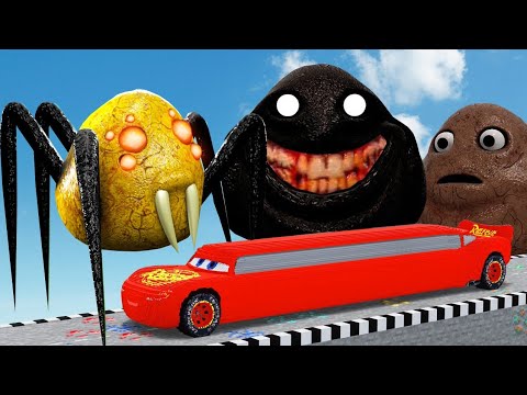 LONG CARS VS BOU'S REVENGE in TEARDOWN - YouTube