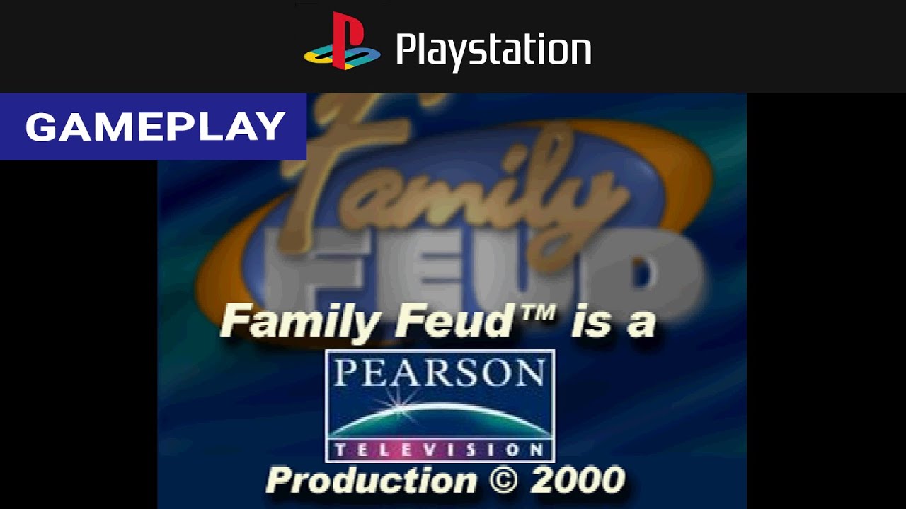 Family Feud (Playstation) - Gameplay Clip [HD] | RetroGameUp - YouTube