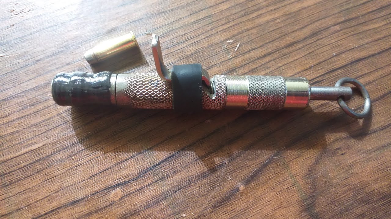 My new homemade zip gun. - YouTube