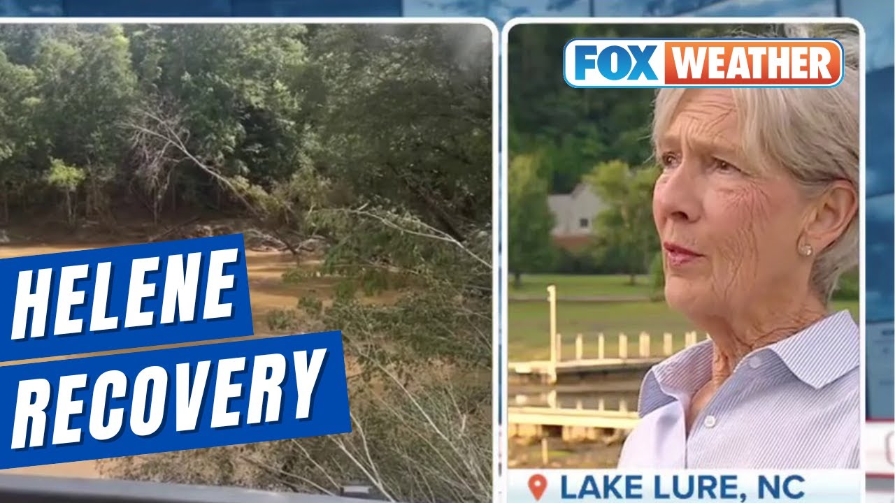 Lake Lure Recovery Underway 9 Months After Hurricane Helene - YouTube