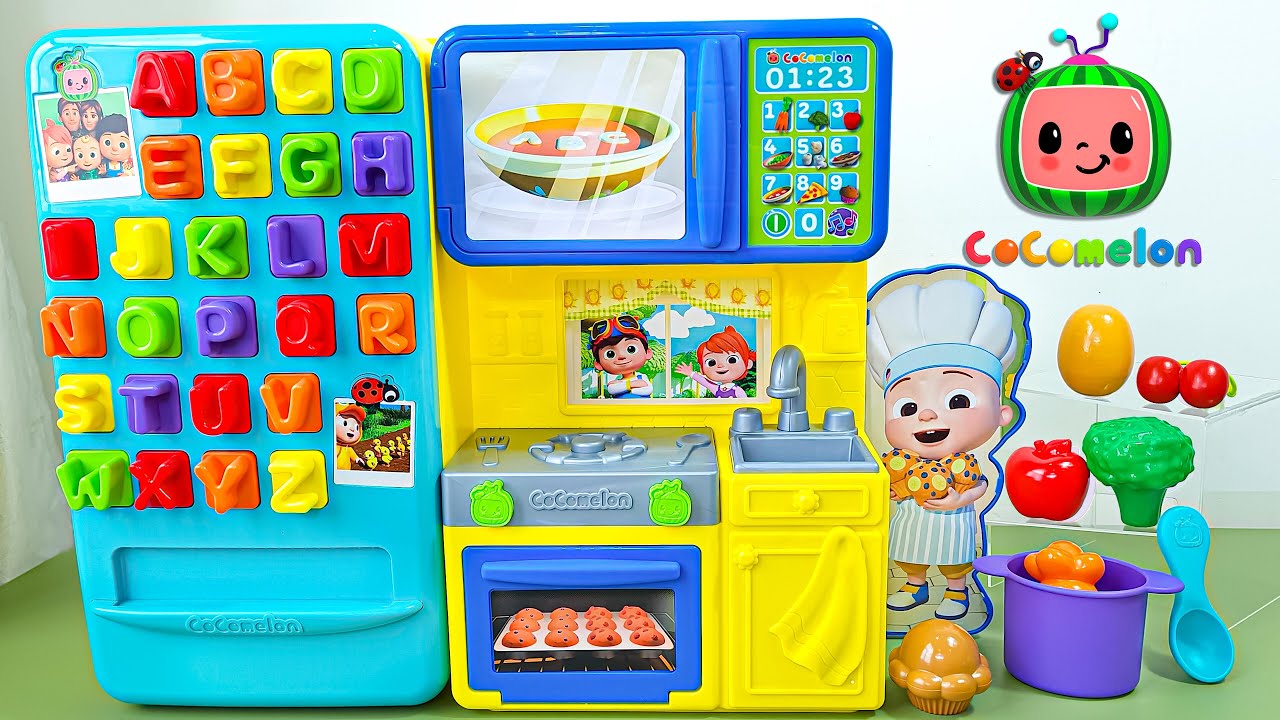 Satisfying with Unboxing Learning Kitchen Toy Set, Doctor Set, Cash ...