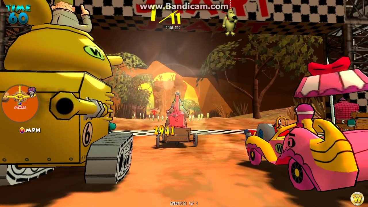 wacky racers arcade - sandy cup - mean machine - ttx Launcher x 2017 PC ...