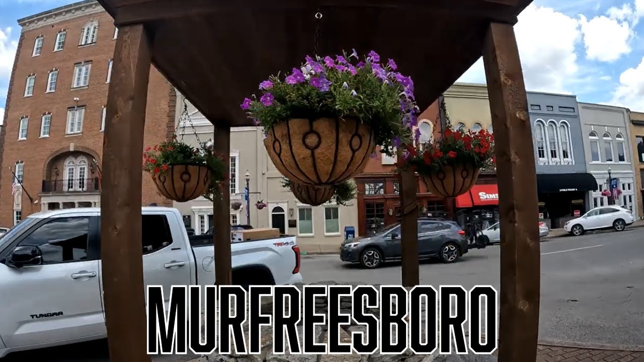 Exploring MURFREESBORO, TENNESSEE: Walking Tour - YouTube