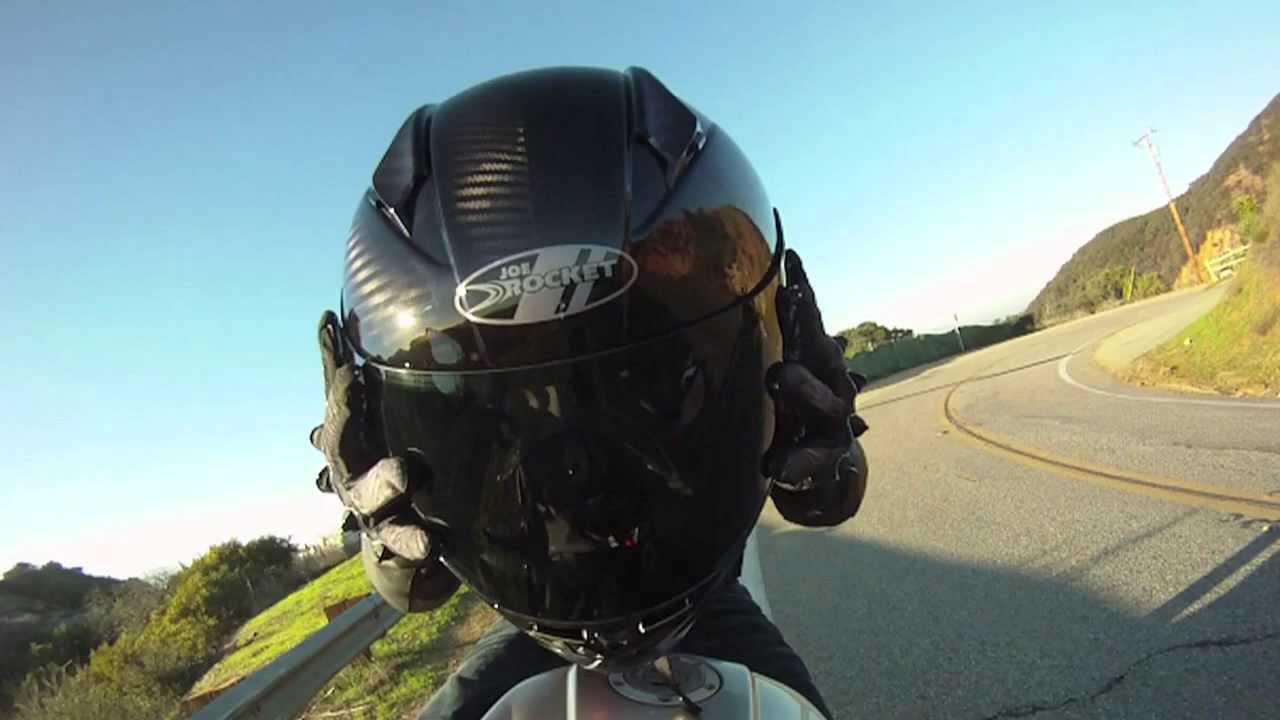 Joe Rocket Speedmaster Carbon Motorcycle Helmet at BikeBandit.com - YouTube