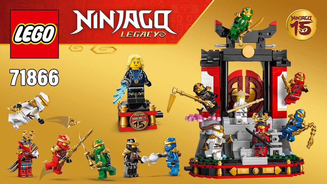 LEGO NINJAGO Ninja Character Display 15th Anniversary (71866)[447 pcs ...