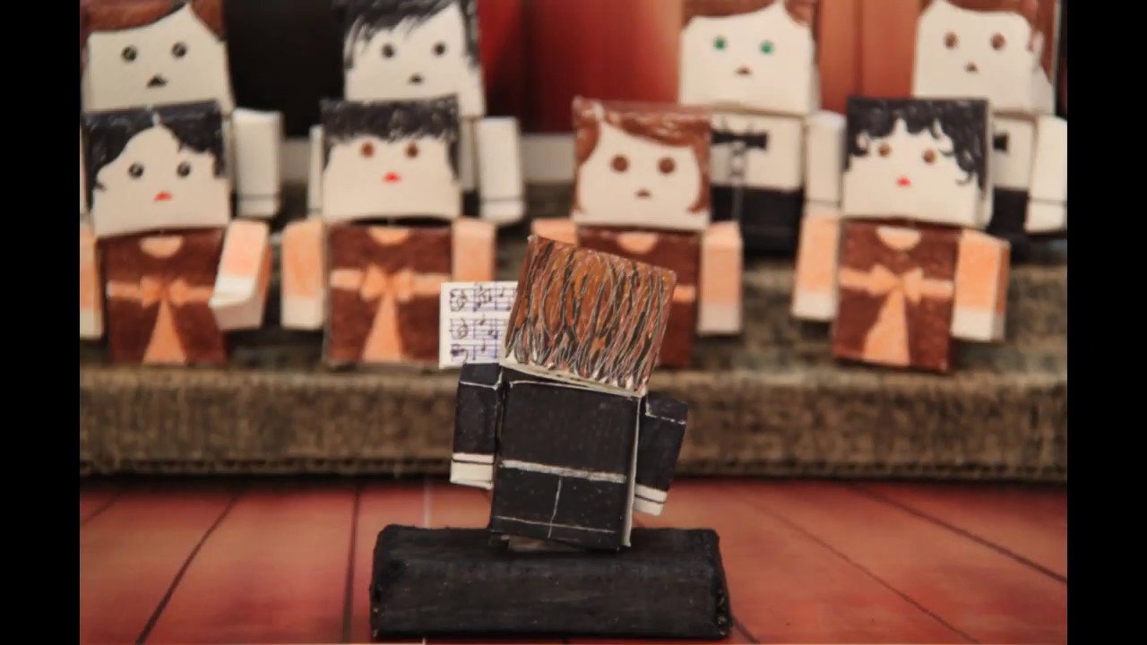 Iconic Stop motion about music, war & peace - YouTube