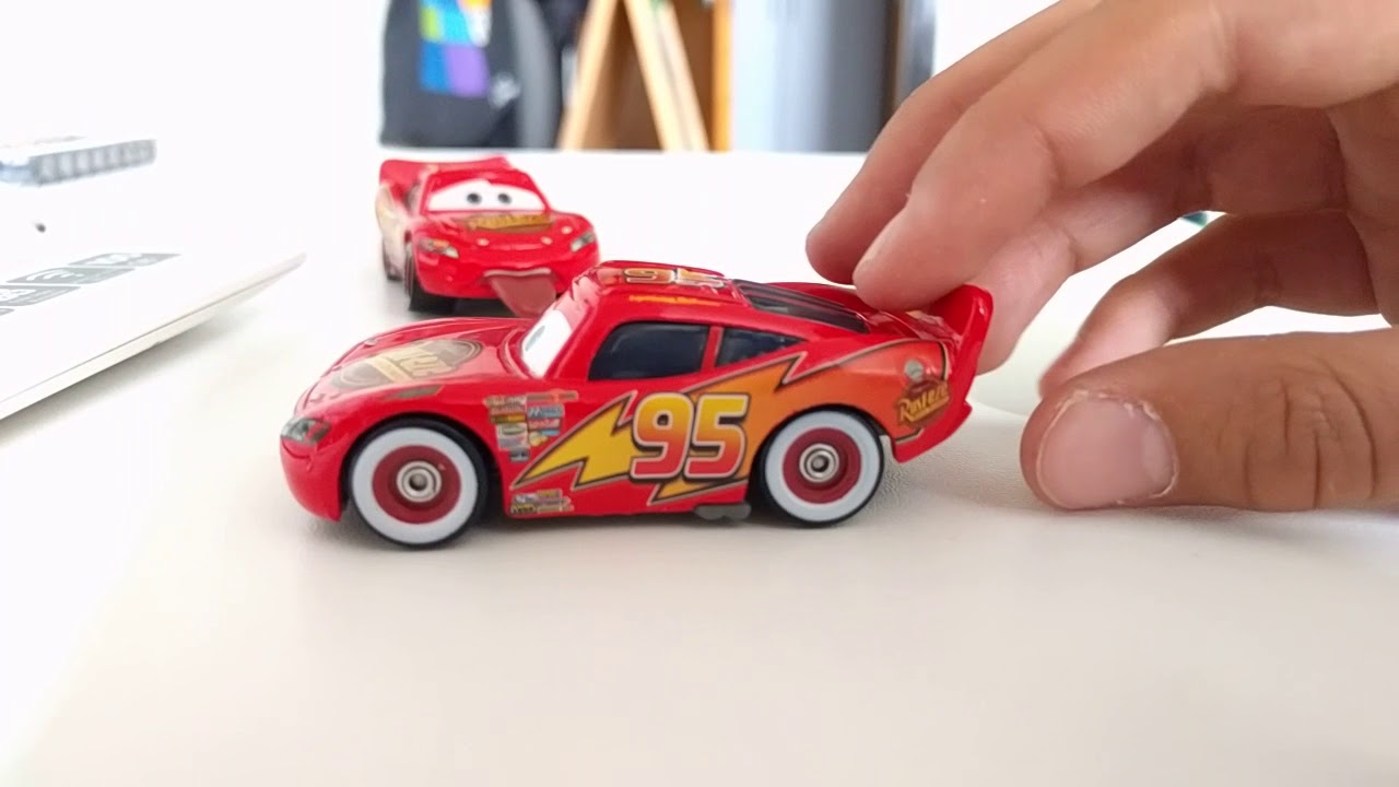 Lightning McQueen cars 1(finish line) and (witewalls) 95 6/6 & 1/6 ...