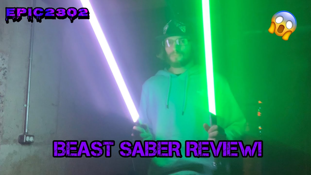 Saberspro BEAST SABER Xenopixel Lightsaber Unboxing/Review!! - YouTube