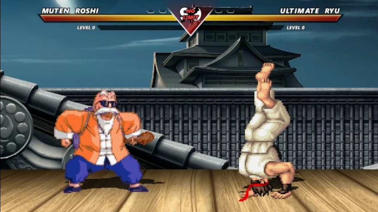 MUTEN ROSHI VS ULTIMATE RYU - VERY INCREDIBLY EXCITING FIGHT ! - YouTube
