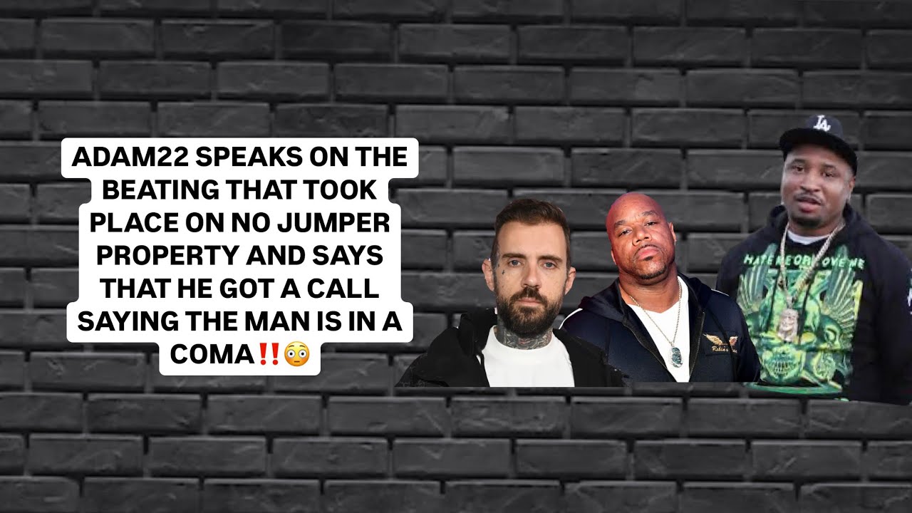 TROUBLE AT NO JUMPER..ADAM22 GETS A PHONE CALL ABOUT THE MAN WHO TOOK A ...